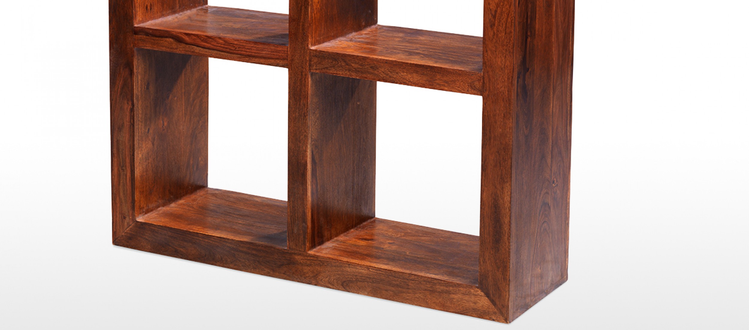 Cube Sheesham 4 Hole Cube | Quercus Living
