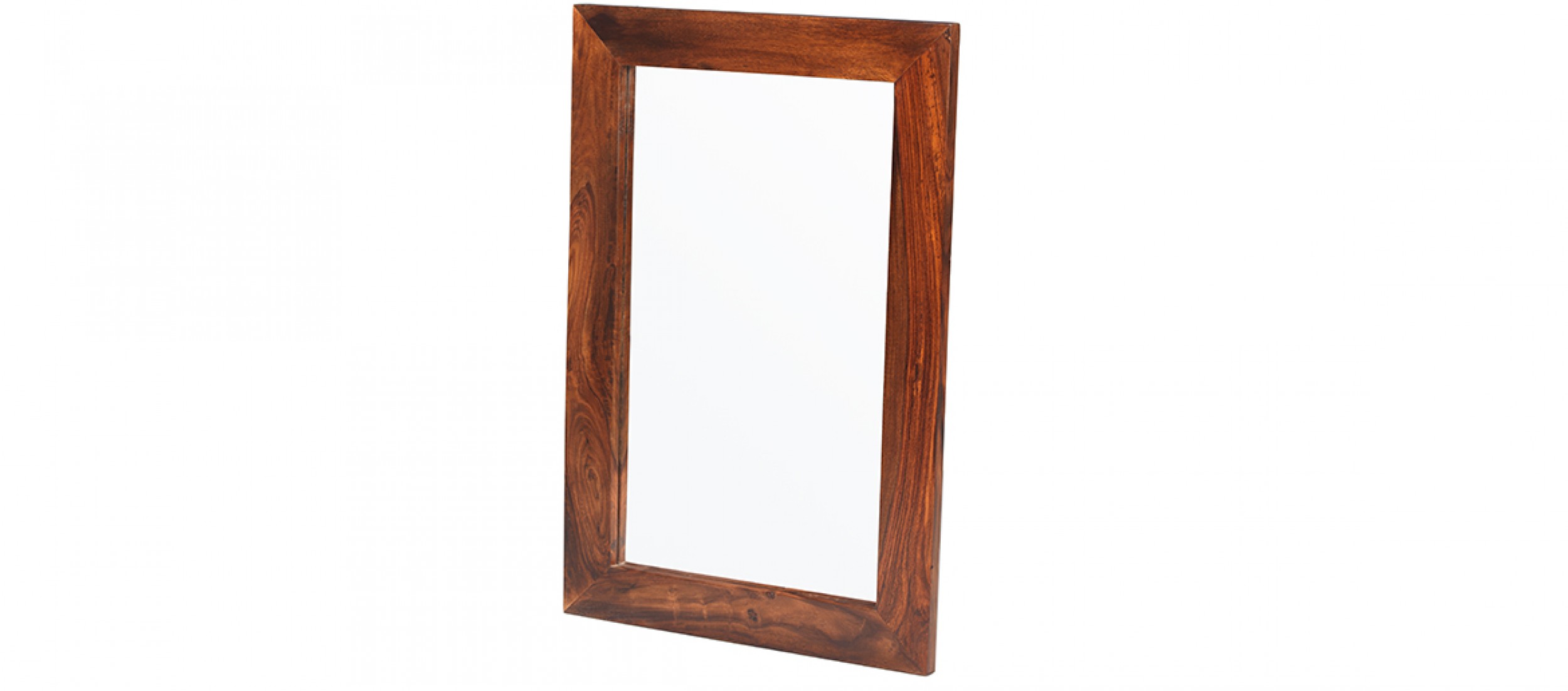 Cube Sheesham Small Mirror | Quercus Living