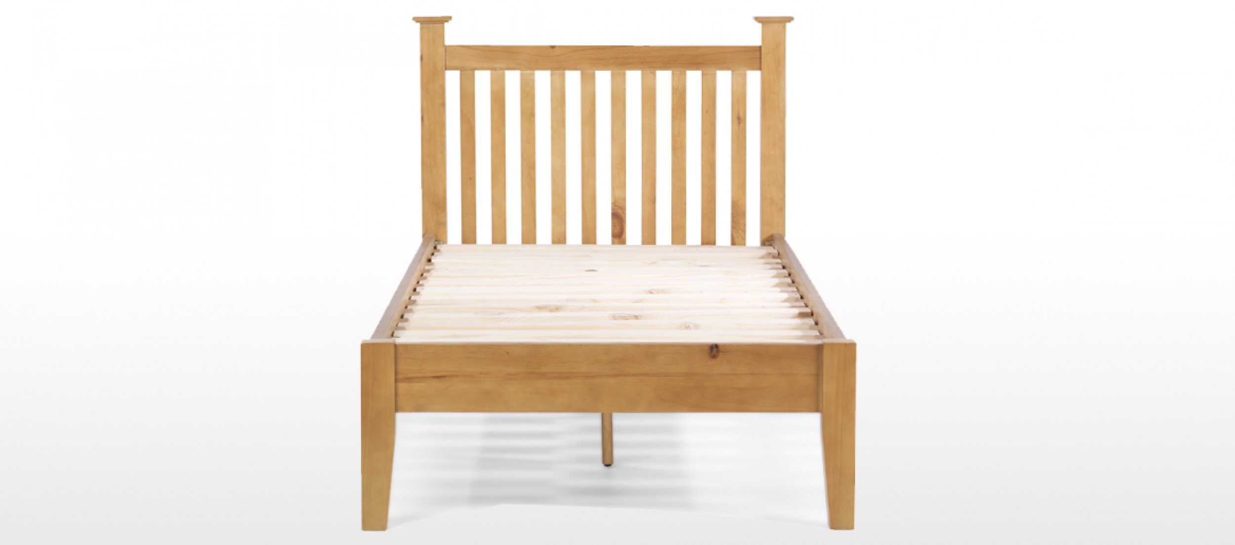 Essentials Pine Single Bed (3') | Quercus Living