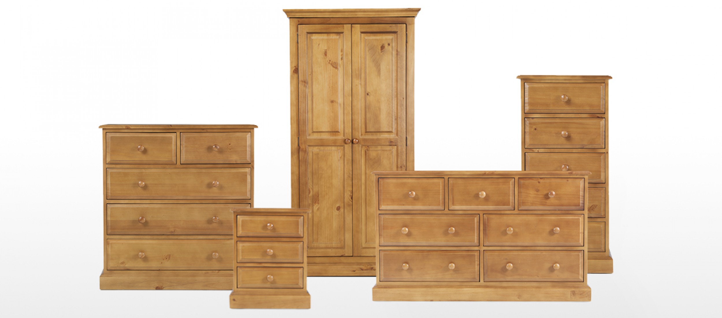 Essentials Pine 6 Drawer Chest of Drawers | Quercus Living