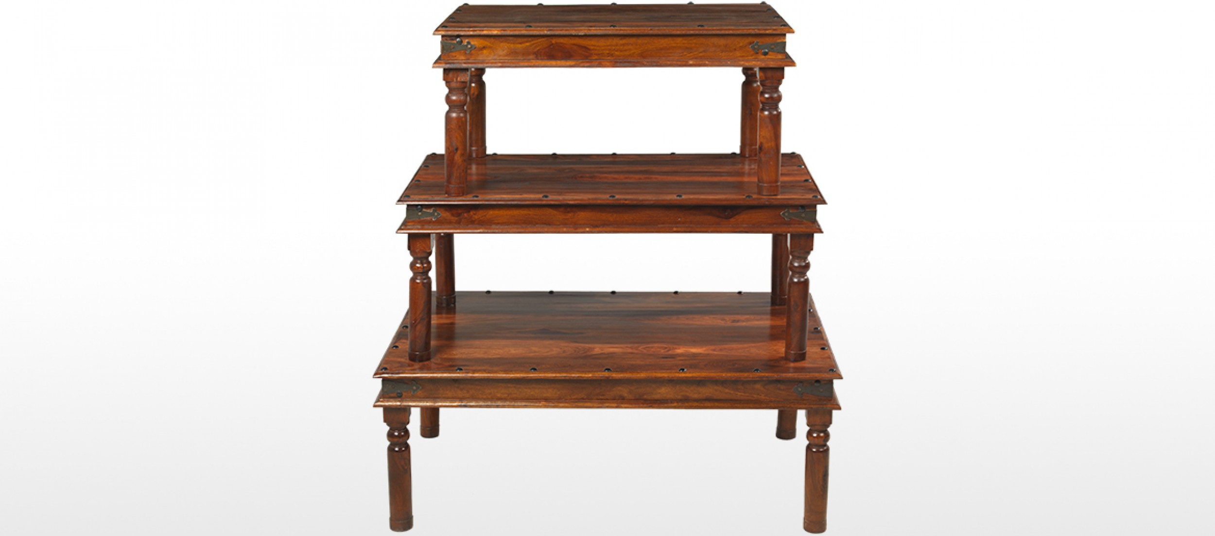 Jali Sheesham 120 cm Thakat Coffee Table | Quercus Living