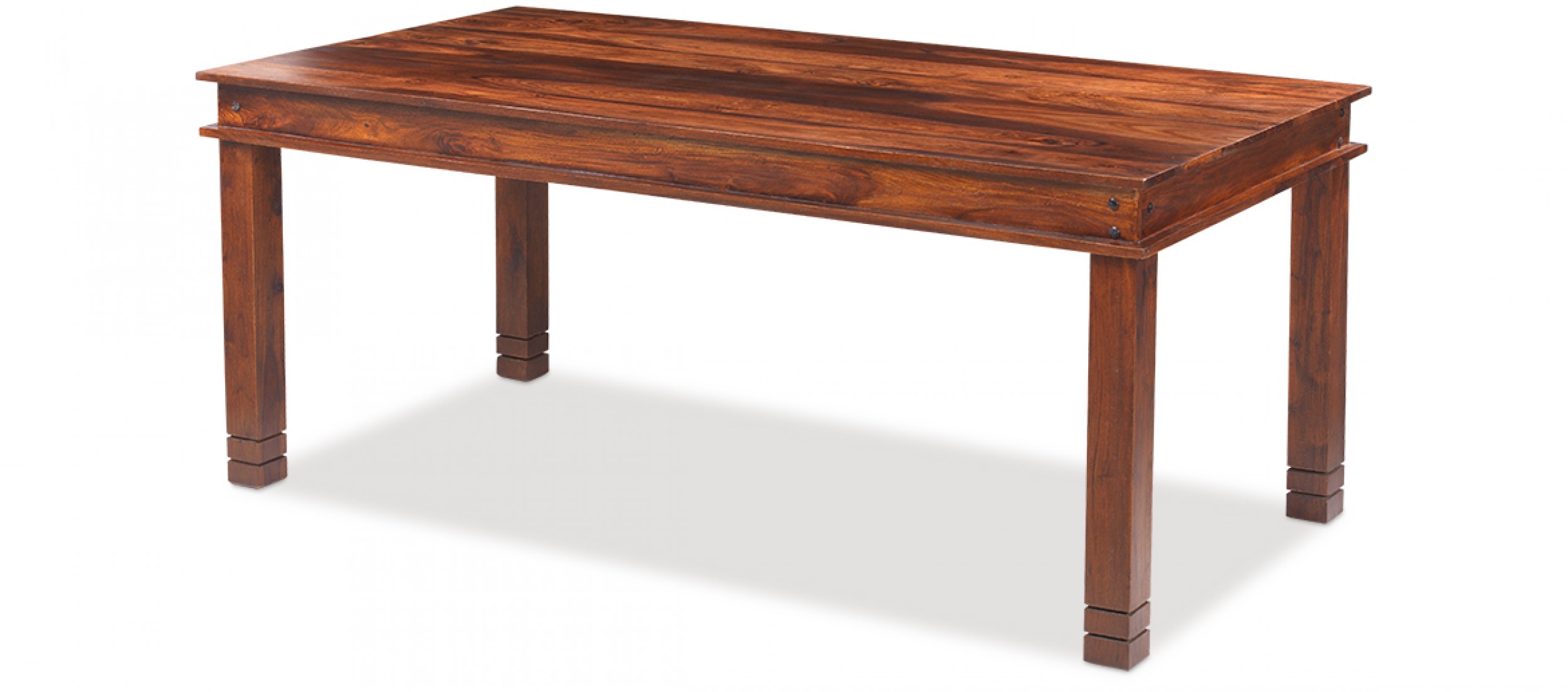 Jali Sheesham 180 cm Chunky Dining Table | Quercus Living